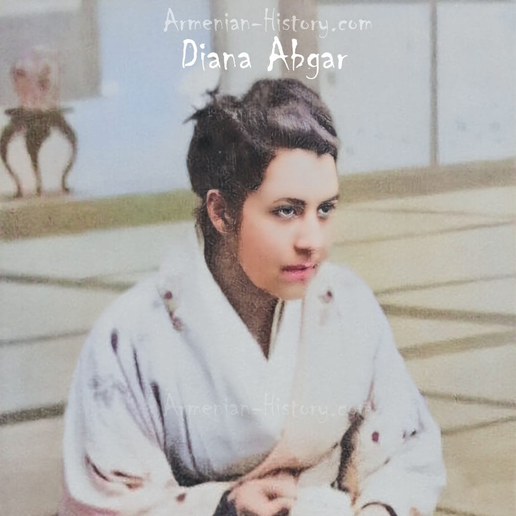 Diana Abgar - The first Armenian woman diplomat - Armenian-History.com