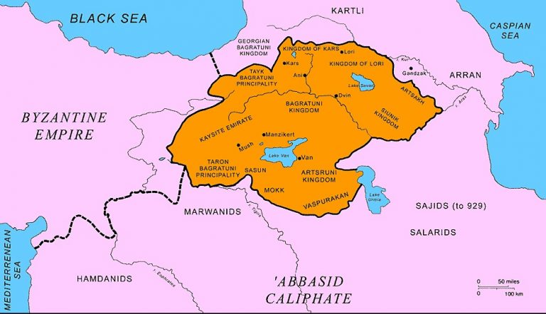 Maps of Armenia - Ancient and Medieval - Armenian-History.com