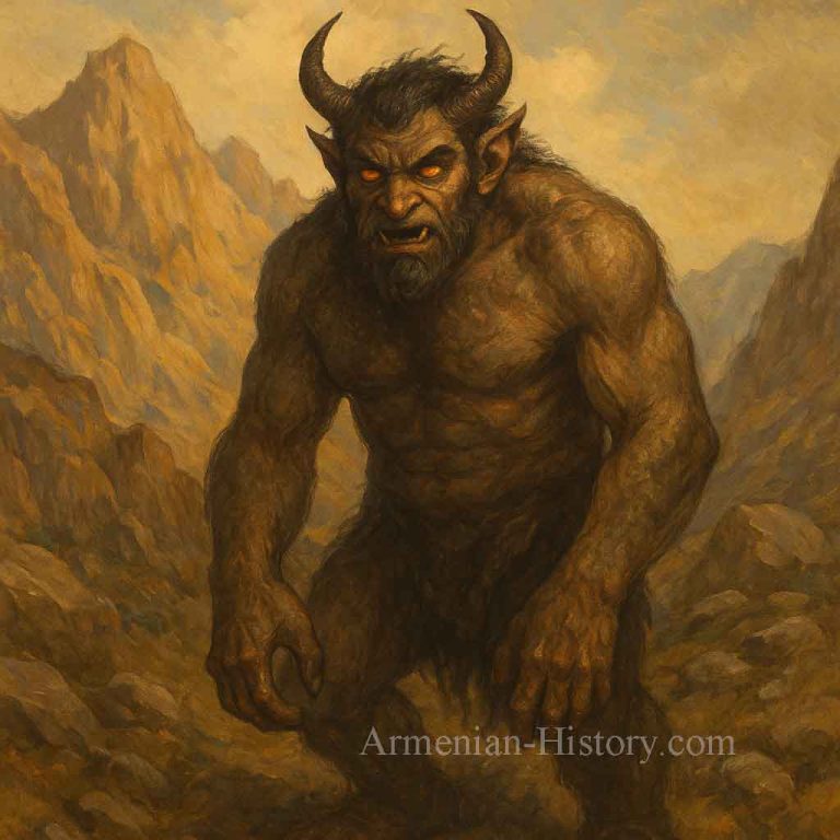 Mythical Creatures in Armenian Mythology: Vishaps, Aralezs, Devs